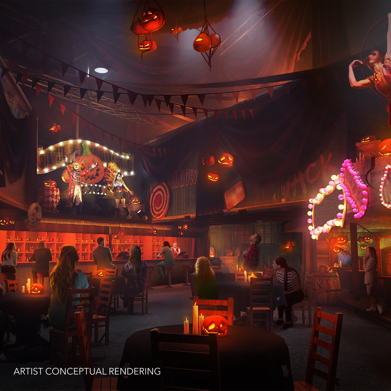 Universal Horror Unleashed in Las Vegas. Four Haunted Houses