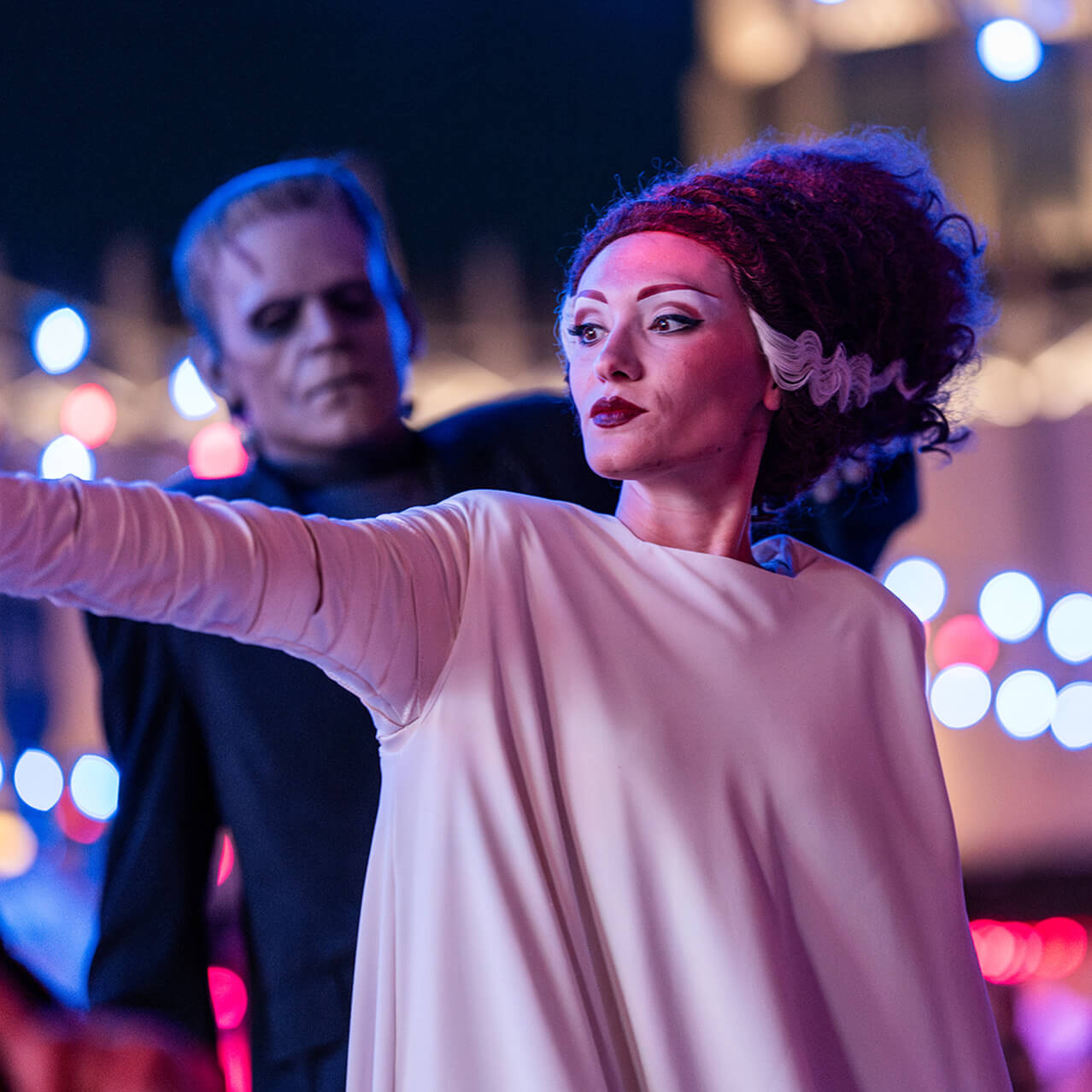 Meet Frankenstein's Monster and His Bride | Universal Studios Hollywood