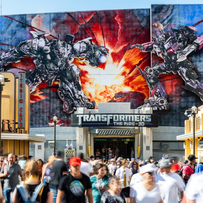 Meet Transformers at Metrobase | Universal Studios Hollywood