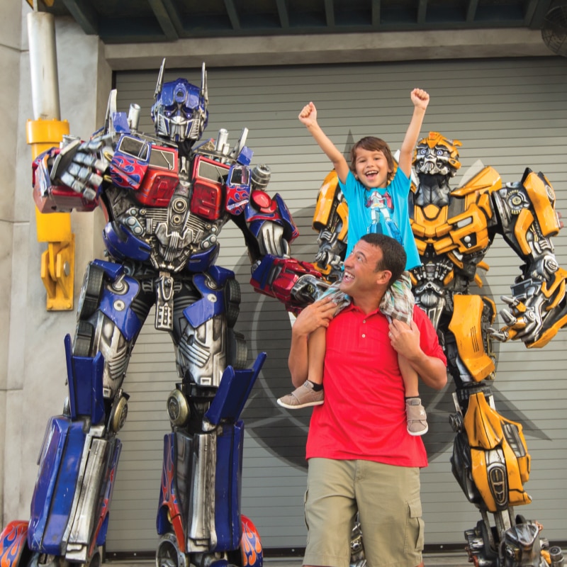 Meet Transformers at Metrobase | Universal Studios Hollywood