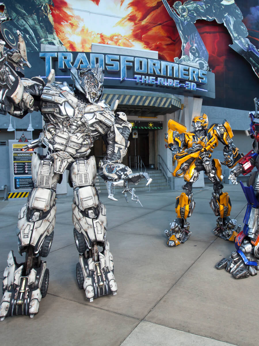 Universal Studios Hollywood Transformers: The Ride PAMPHLET Universal